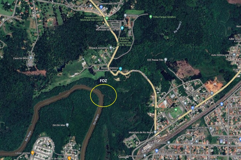 Conheça o rio que nasce e termina em Rio Negro – Ever Lisboa