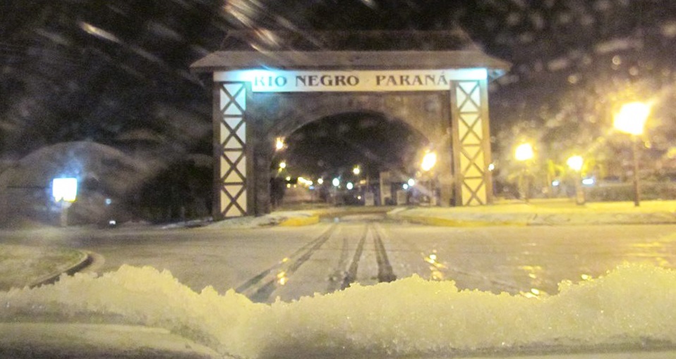 Você sabia? Já nevou em Rio Negro por três vezes – Ever Lisboa